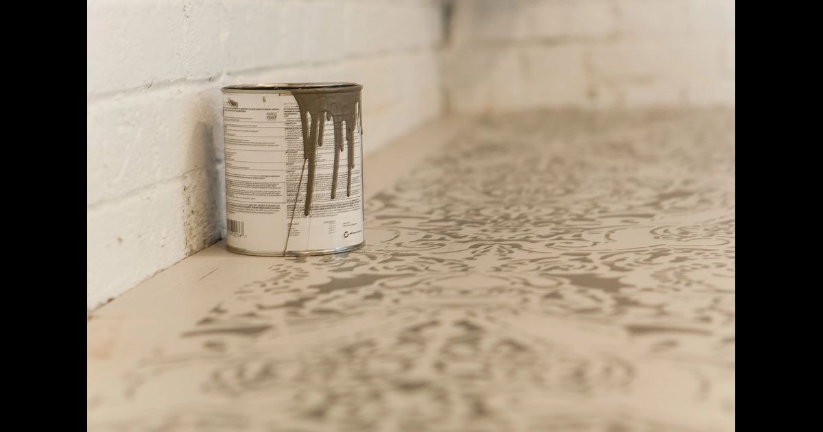 Look What We Found: Stencils that will Floor You
